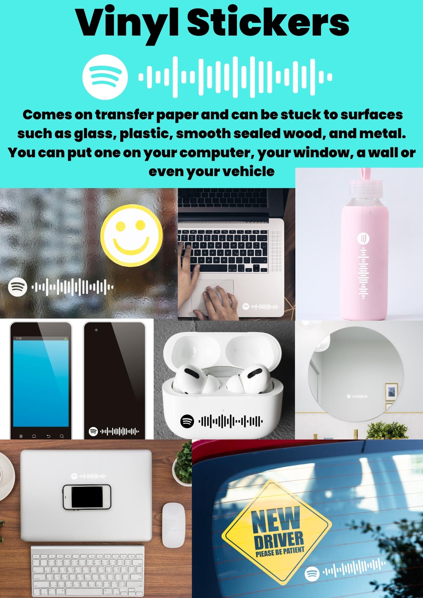 Spotify Vinyl Stickers – Jo'sPrints